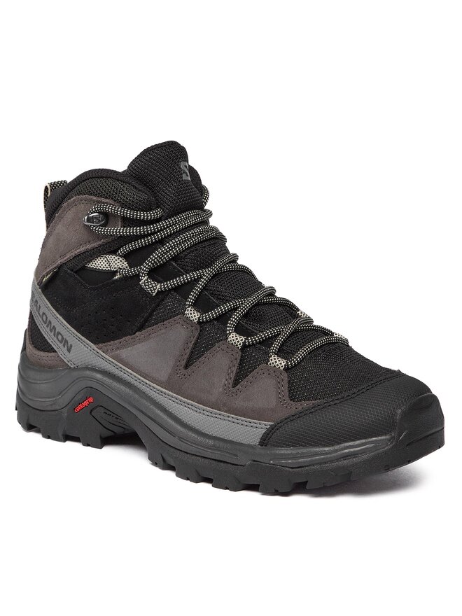 Trekkingi Salomon Quest Rove GORE-TEX L47181500 Czarny | eobuwie.com.pl