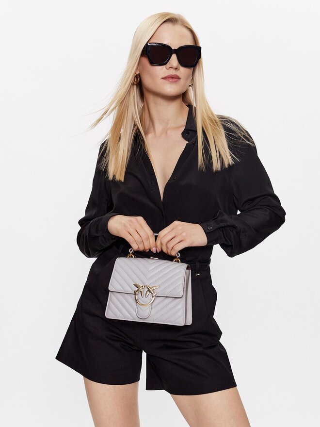 Torebka Pinko Love One Top Handle Mini Light PE 23 PLTT 100071 A0GK ...