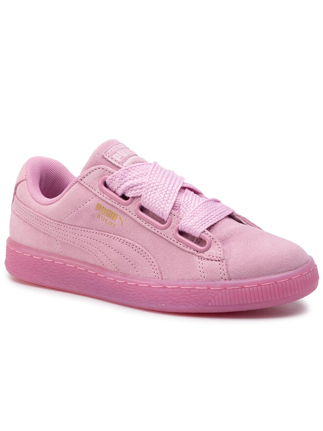 Sneakersy Puma Suede Heart Reset Wn's 363229 02 Różowy | eobuwie.com.pl