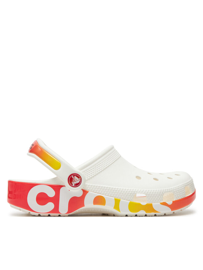 Şlapi Crocs Classic Reflector Clog 210732 Alb | epantofi.ro