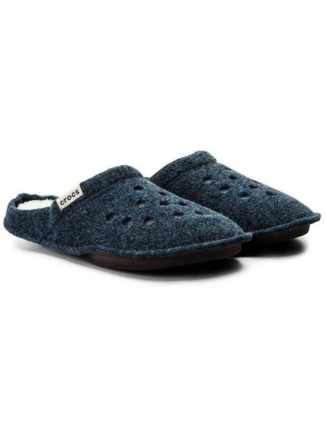 Hausschuhe Crocs Classic Slipper 203600 Dunkelblau | eschuhe.de