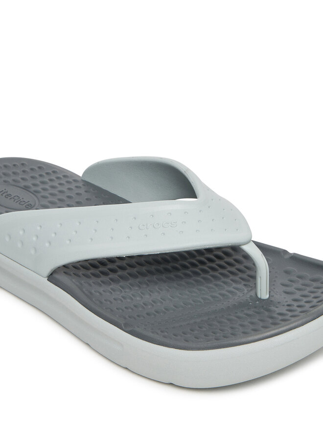 Japonki Crocs InMotion Flip 211101 Szary | eobuwie.com.pl