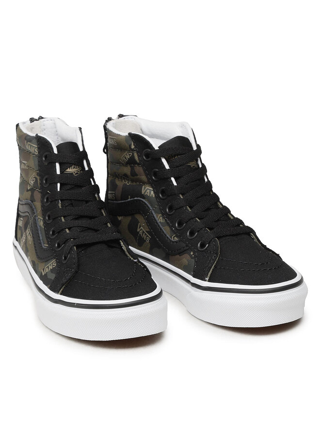 Sneakers Vans Sk8-Hi Zip VN000W9W8B81 Schwarz | eschuhe.de