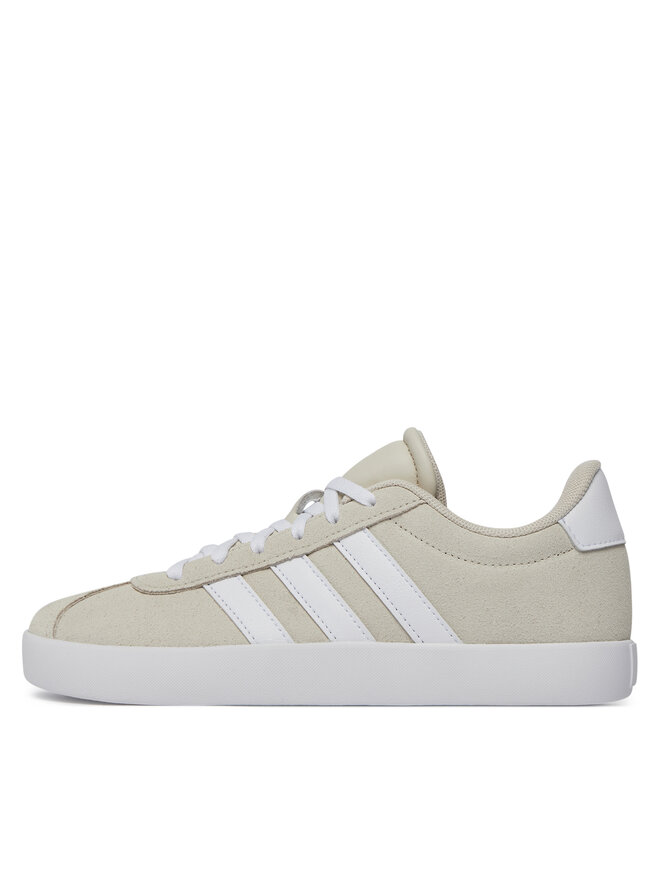 Sneakersy adidas Vl Court 3.0 K ID6312 Beżowy | eobuwie.com.pl
