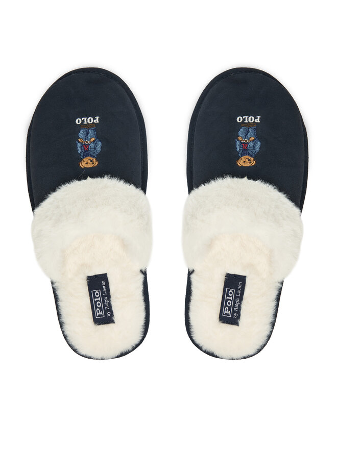 Παντόφλες Σπιτιού Polo Ralph Lauren Kelcie Bear 842P03596001 Σκούρο ...