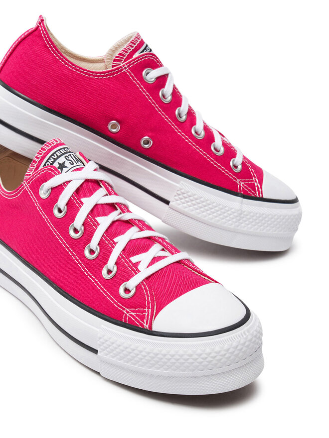 Teniși Converse Chuck Taylor All Star Lift Platform Ox A11539C Roz ...
