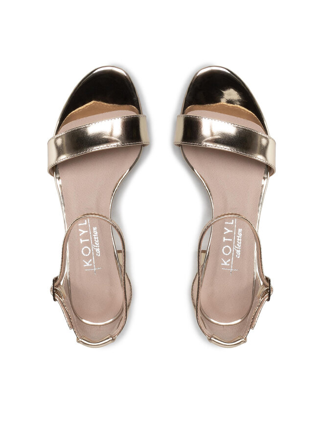 Sandalen Kotyl 3815 Goldfarben | eschuhe.de