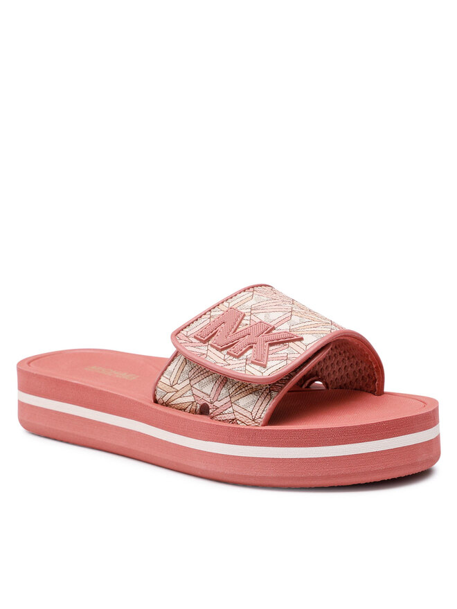 Pantoletten MICHAEL Michael Kors Mk Platform Slide 40S2MKFA1B Rosa eschuhe