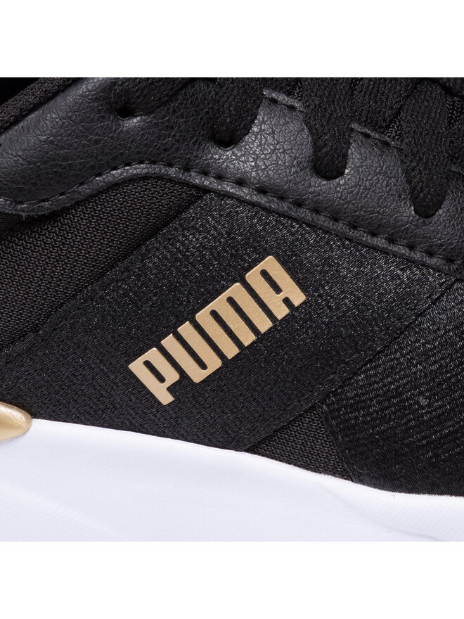 Sneakersy Puma Rose Metallic Pop 381080 01 Czarny | eobuwie.com.pl