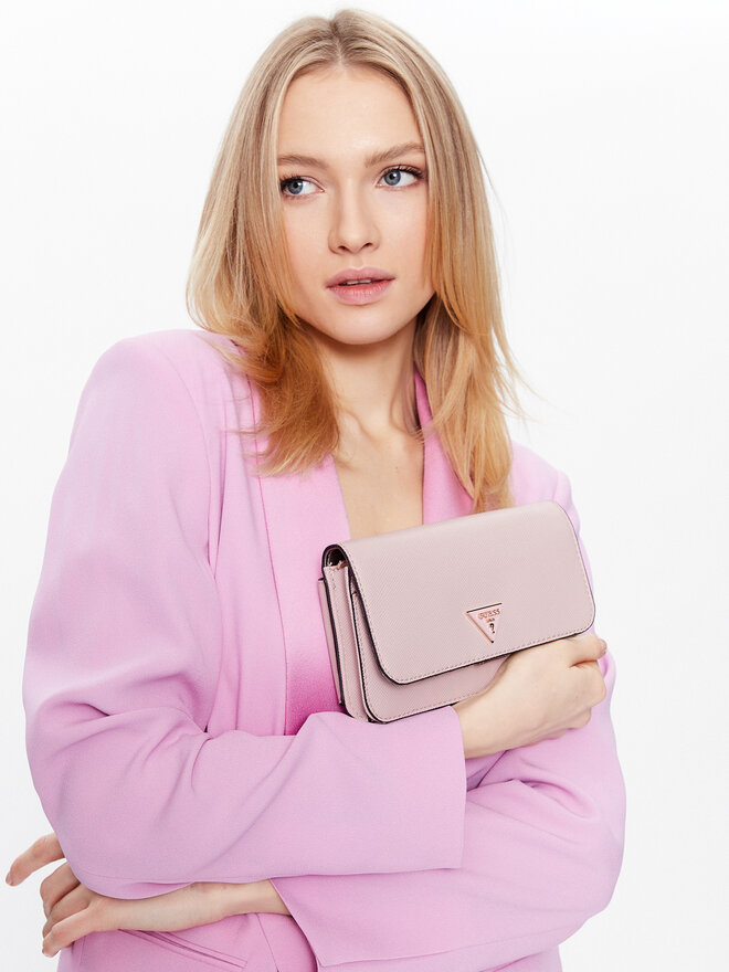 Handtasche Guess Eco Alexie (EVG) SLG SWEVG8 73741 Rosa | eschuhe.de
