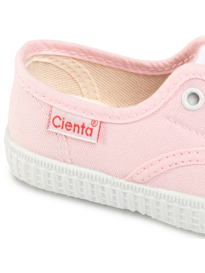 Sneakers aus Stoff Cienta 55000 Rosa | eschuhe.de
