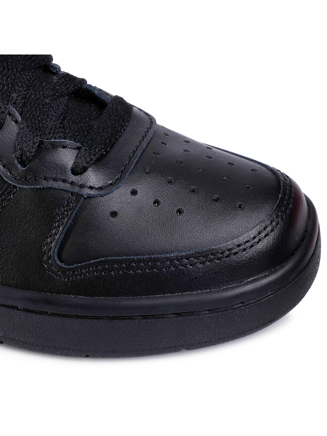 Sneakersy Nike Court Borough Mid 2 (GS) CD7782 001 Czarny | eobuwie.com.pl