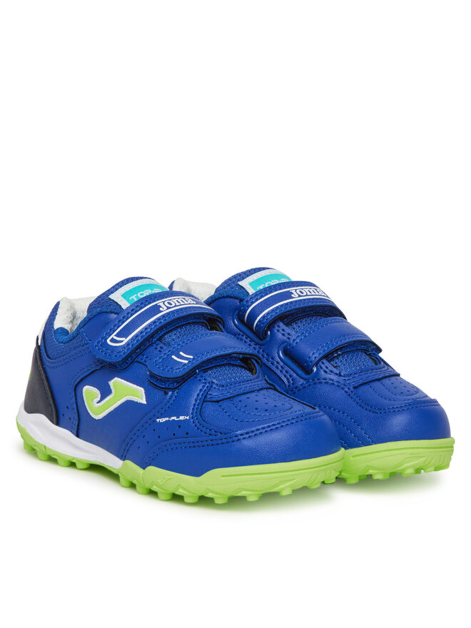 Zapatos de fútbol Joma Top Flex Jr 2504 TPJS2504TFV Azul | zapatos.es