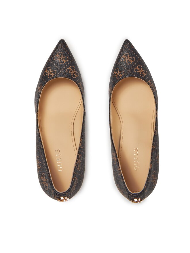 High Heels Guess Rica5 FL8RI5 Braun | eschuhe.de