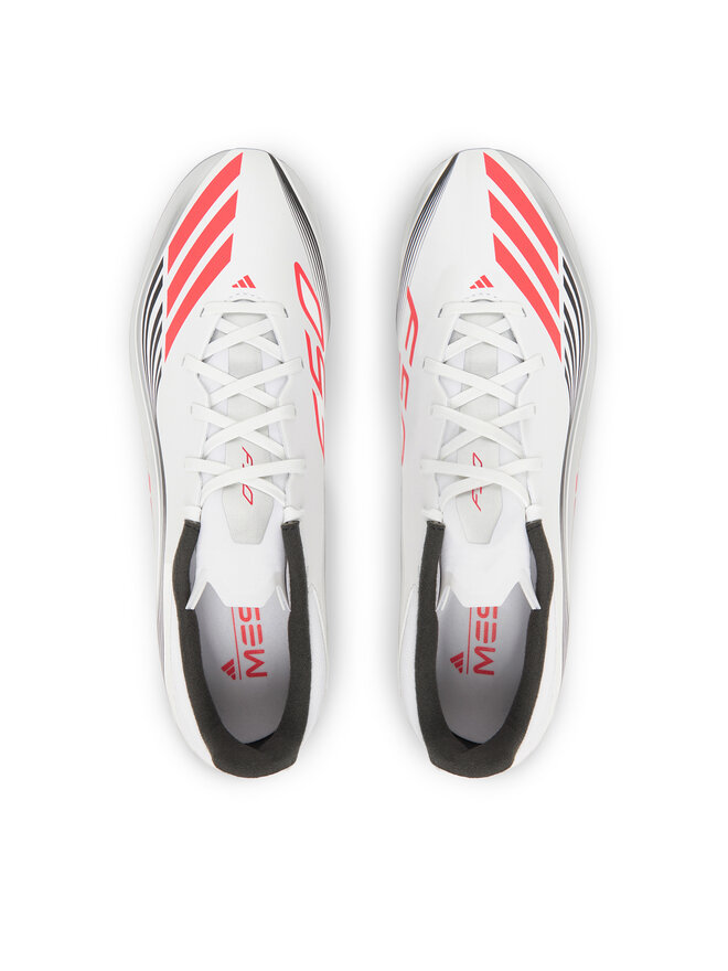 Buty do piłki nożnej adidas F50 Messi League JP7446 Biały | eobuwie.com.pl