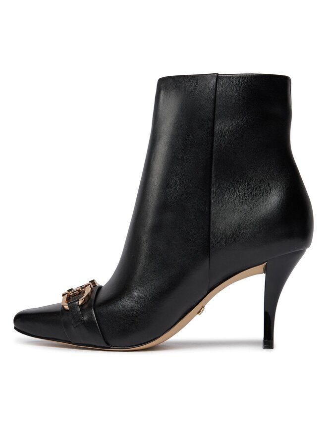 Botine Guess Silene FL8SIL LEA10 Negru | epantofi.ro