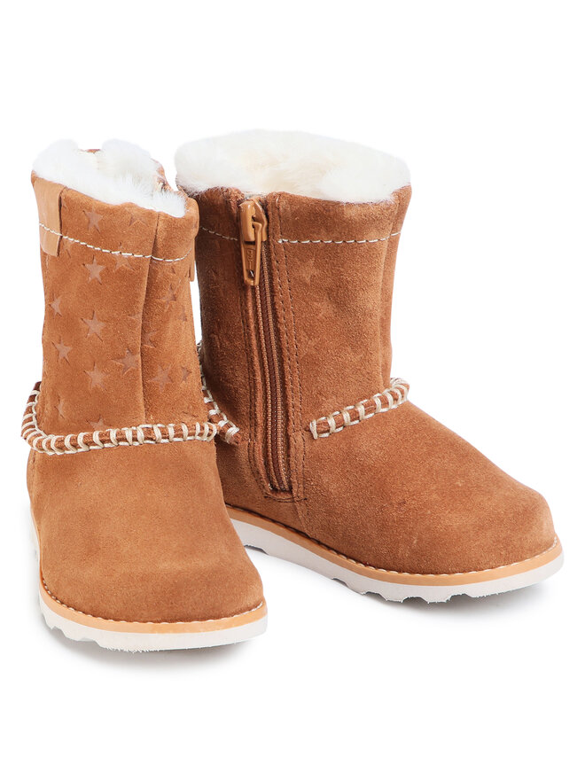 Stiefel Clarks Crown Piper T 261438726 Braun | eschuhe.de