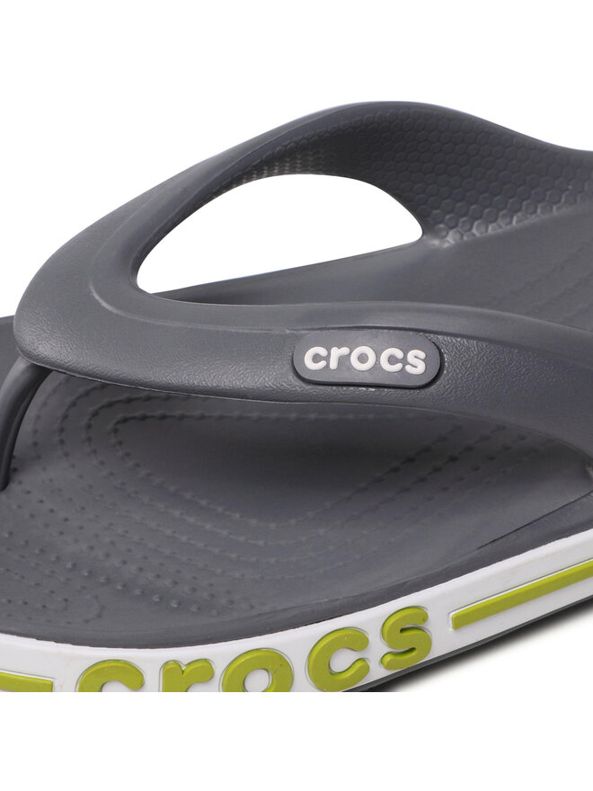 Chancletas Crocs Bayaband Flip 205393 Gris | zapatos.es
