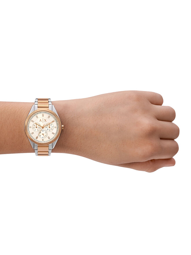 Uhr Armani Exchange Lady Giacomo AX5662 Goldfarben | eschuhe.de