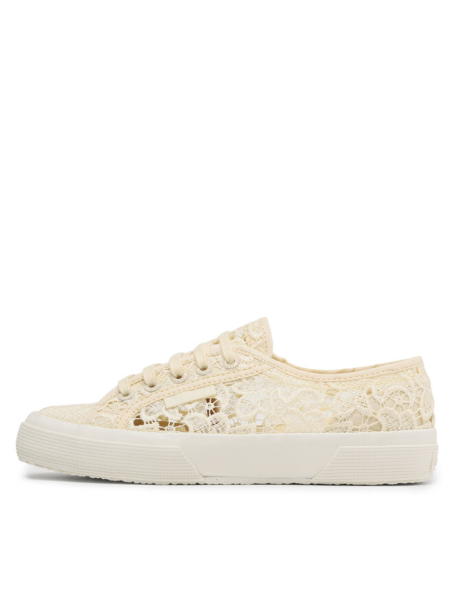 Sneakers aus Stoff Superga 2750 Macrame S81219W Beige | eschuhe.de