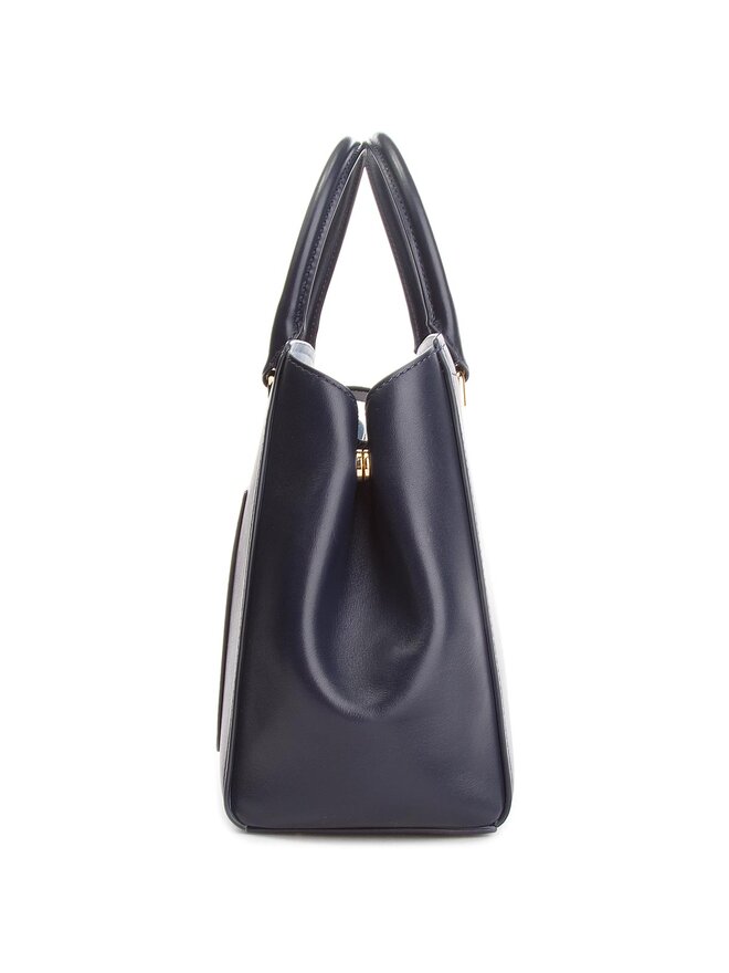 Handtasche MICHAEL Michael Kors Benning 30T8GN4S3L Dunkelblau eschuhe