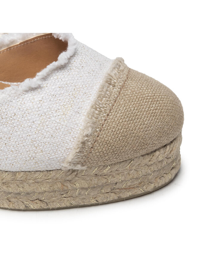 Espadrilles Castañer Catalina/8ED/032 022754-4078 Weiß | eschuhe.de