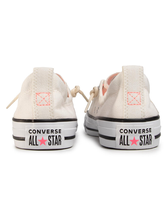 Sneakers aus Stoff Converse Ctas Shoreline Slip 567734C Weiß | eschuhe.de