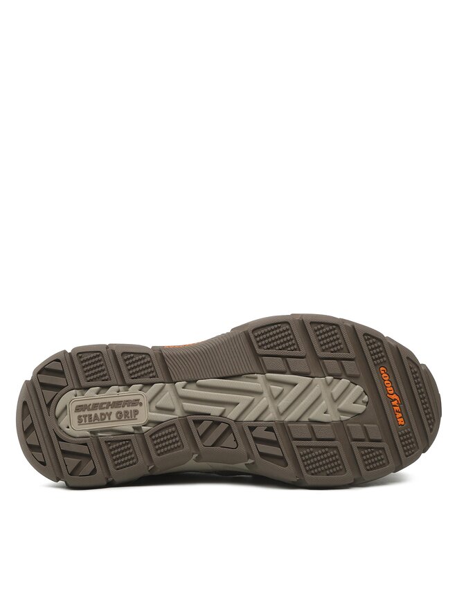 Halbschuhe Skechers Melbert 204438/TPE Khakifarben | eschuhe.de