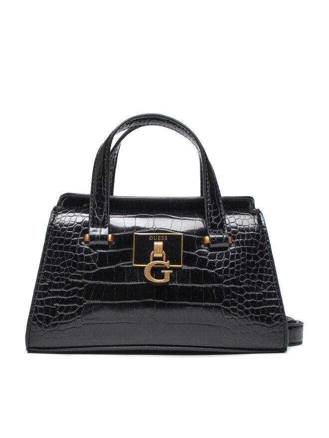 Τσάντα Guess Stephi Mini Satchel HWCB78 75760 Μαύρο | epapoutsia.gr