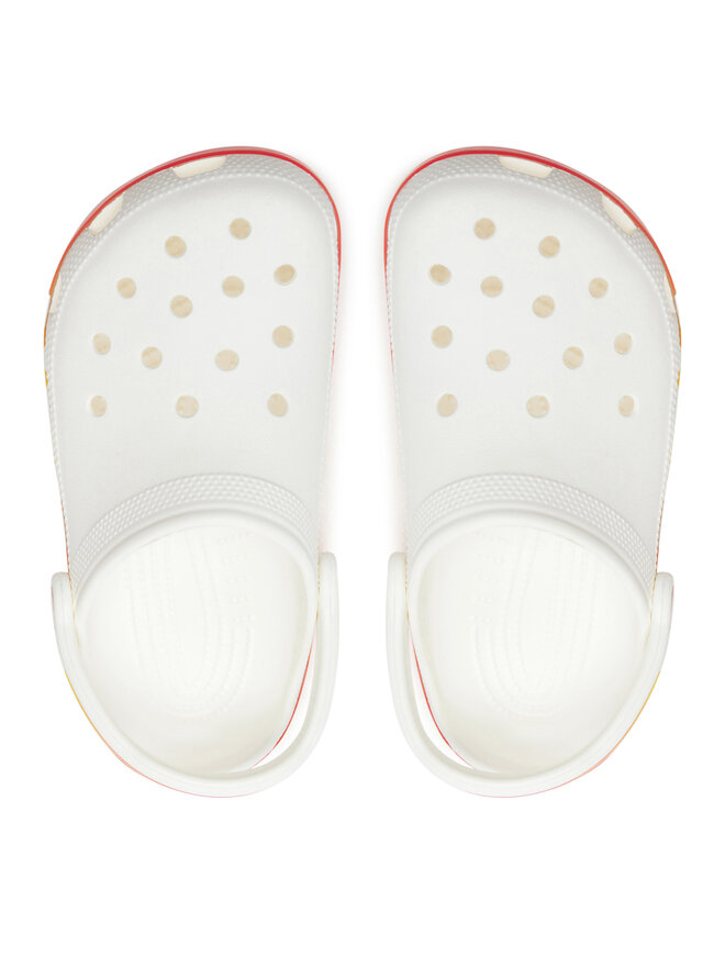 Şlapi Crocs Classic Reflector Clog 210732 Alb | epantofi.ro