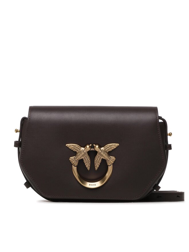 Τσάντα Pinko Love Click Exagon Mini PE 23 PLTT 100075 A0F1 Καφέ ...