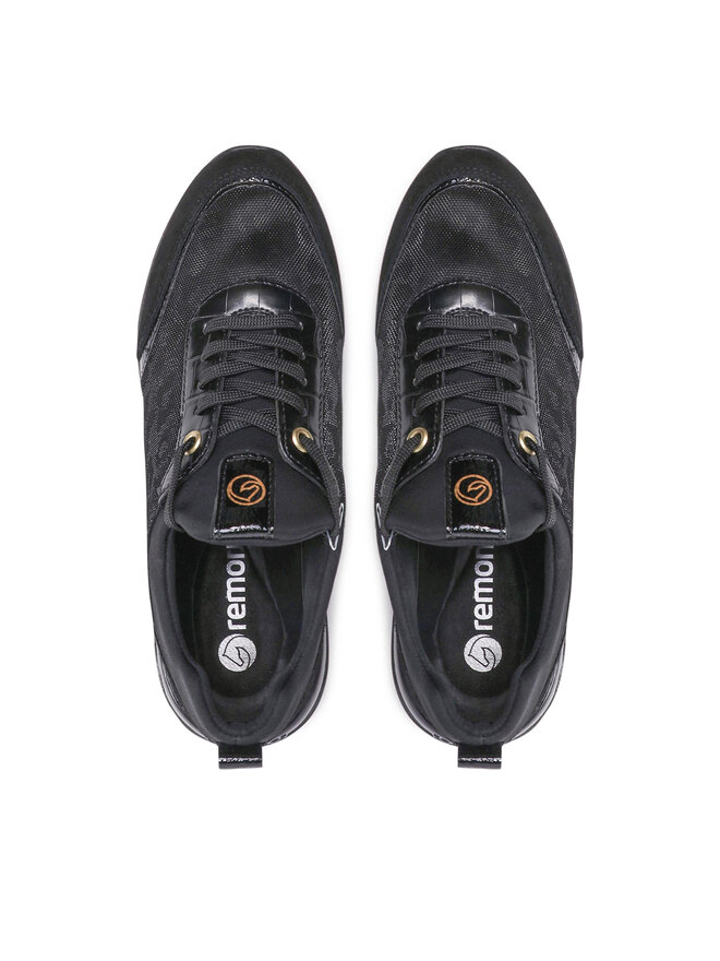 Sneakers Remonte R3700-02 Schwarz | eschuhe.de