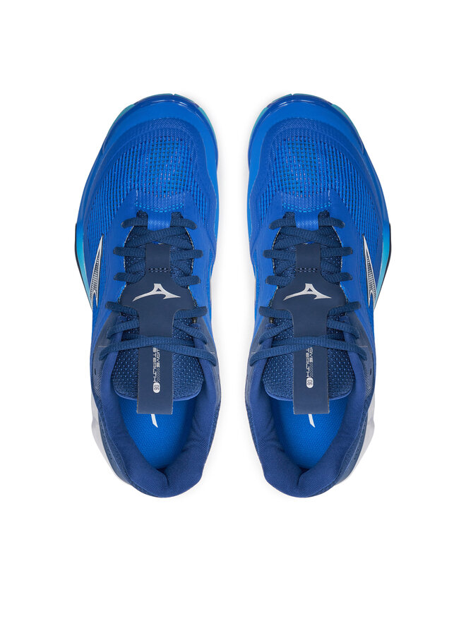 Hallenschuhe Mizuno Wave Stealth 6 X1GA2430 Blau | eschuhe.de