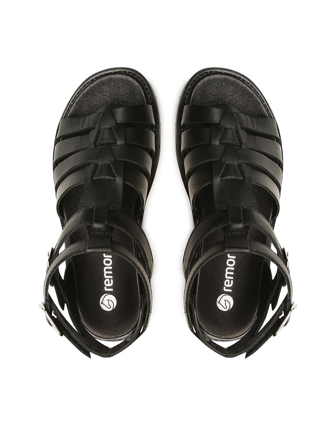 Sandalen Remonte D7956-00 Schwarz | eschuhe.de