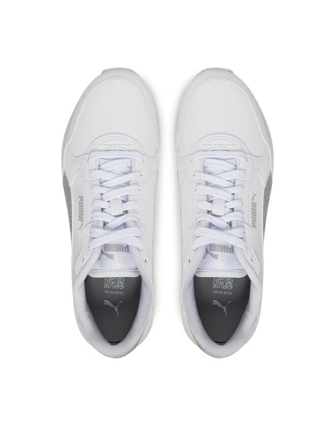 Sneakers Puma St Runner V4 Sl Glitter Jr 401586 01 Weiß | eschuhe.de