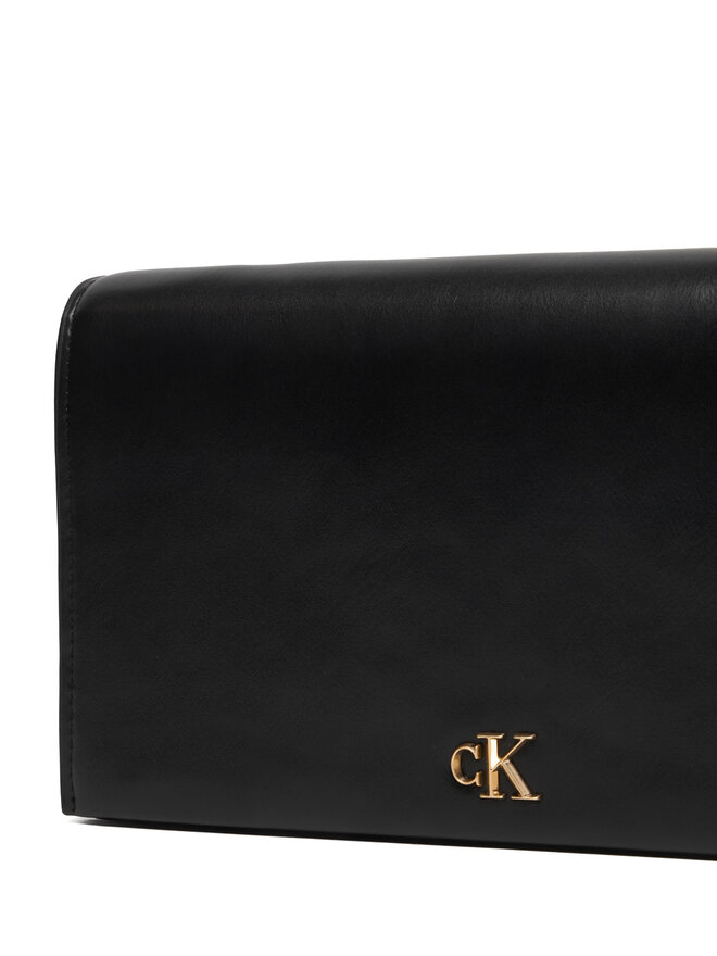 Τσάντα Calvin Klein Ck Wallet On Chain LV04F3319G Μαύρο | epapoutsia.gr