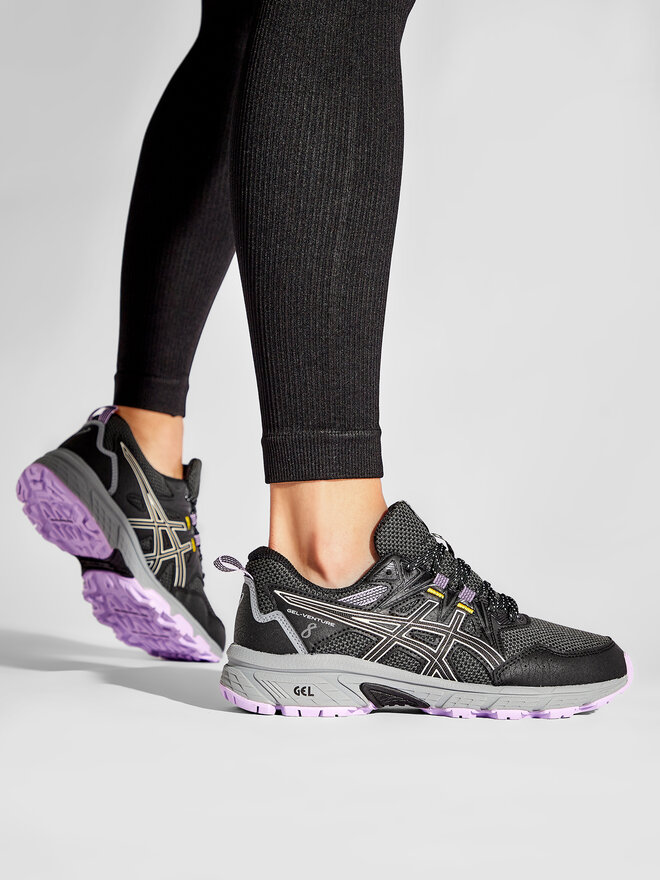 Buty do biegania Asics Gel-Venture 8 1012A708 Czarny | eobuwie.com.pl