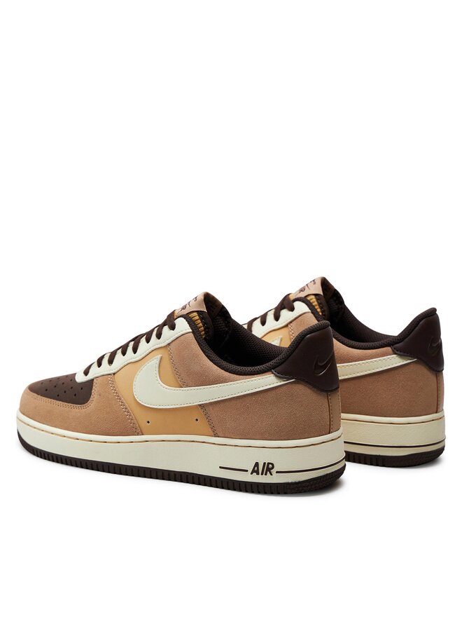 Sneakersy Nike Air Force 1 '07 LV8 EMB FB8878 200 Brązowy | eobuwie.com.pl