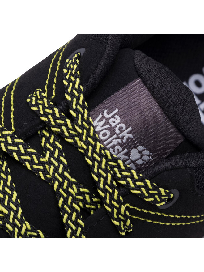 Trekkingschuhe Jack Wolfskin Scrambler Low M 4036701 Schwarz | eschuhe.de