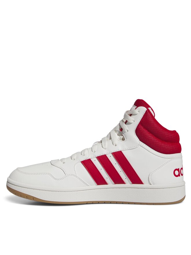 Zapatillas adidas Hoops 3.0 Mid Lifestyle Basketball Classic Vintage Shoes IG5569 Blanco ...