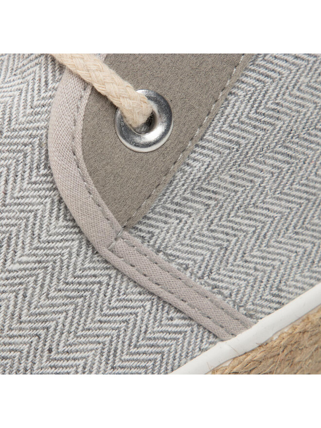 Espadrilles Lanetti MS19060 Grau | eschuhe.de