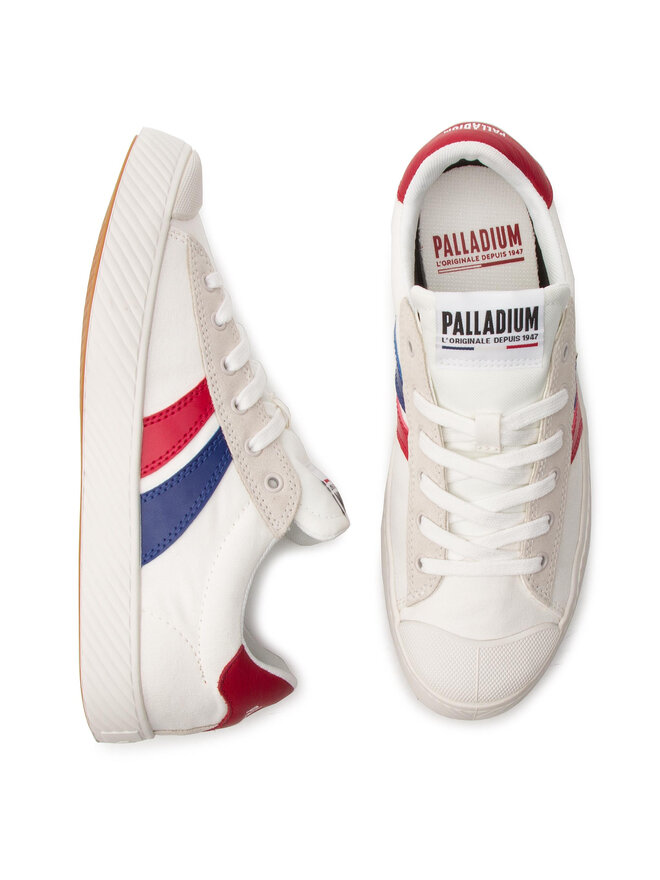 Plátěnky Palladium Pallaphoenix Flame C 76189-195-M Bílá | eobuv.cz