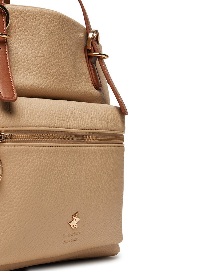 Handtasche Beverly Hills Polo Club CEO-BHPC-C-001-08 Beige | eschuhe.de