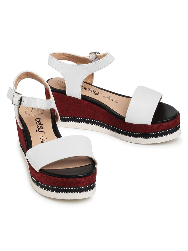 Sandalen Betsy 907024/01-01E Weiß | eschuhe.de