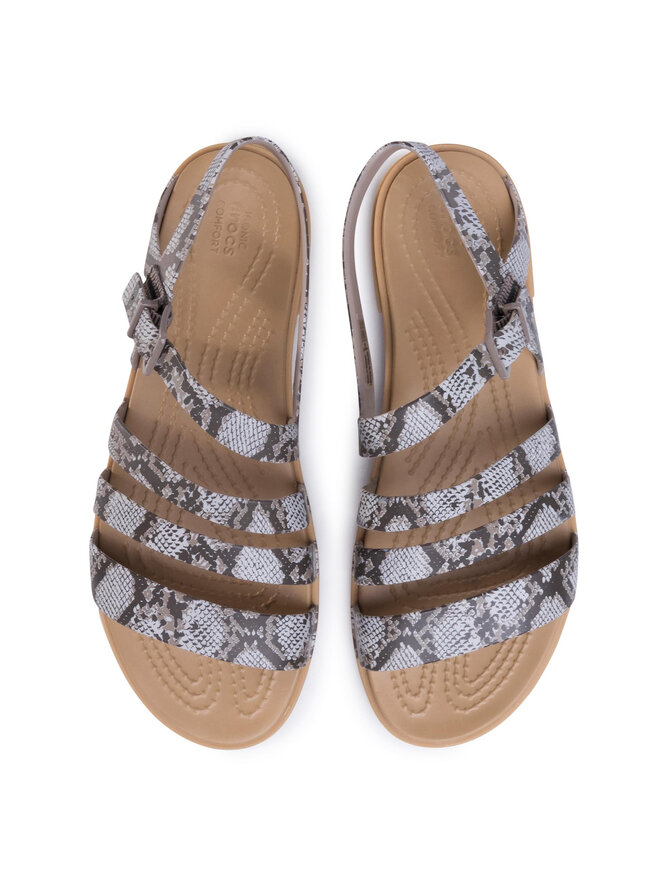 Сандали Crocs Tulum Sandal W 206107 Сив | obuvki.bg