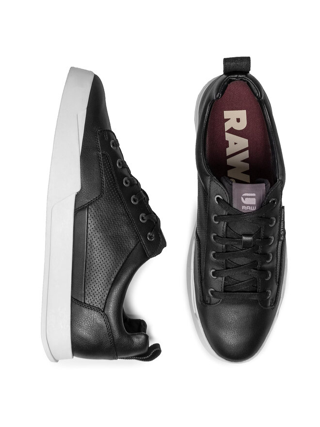 Sneakers G-Star Raw Rackam Core Low D15202-A940-964 Schwarz | eschuhe.de