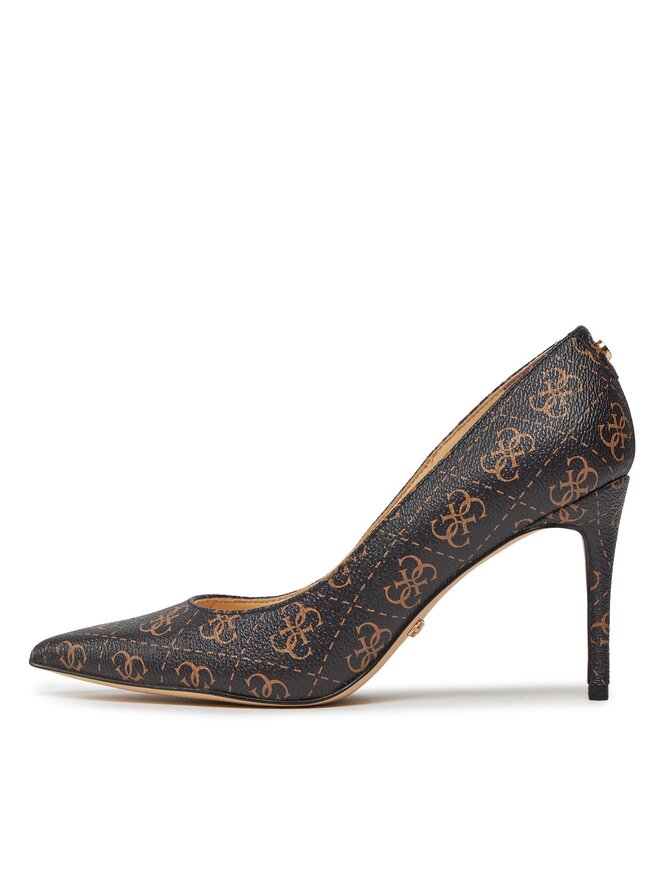 High Heels Guess Rica5 FL8RI5 Braun | eschuhe.de