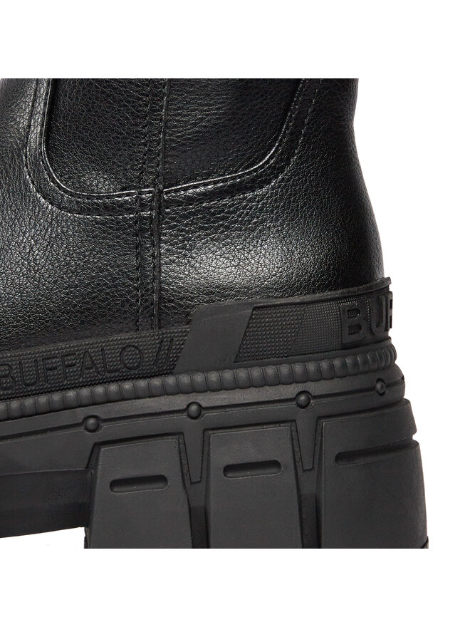Overknees Buffalo Gospher Stretch Boot 1622354 Schwarz | eschuhe.de