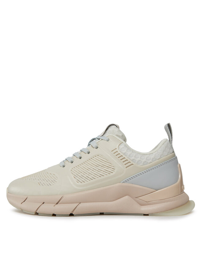 Sneakers Calvin Klein Lace Up Runner - Caged HW0HW01996 Écru | eschuhe.de