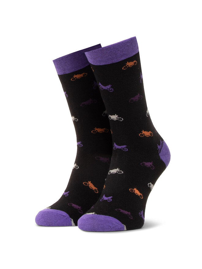 Hosszú zoknik Dots Socks DTS-SX-453-C Fekete | ecipo.hu